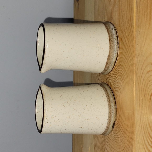 Vintage | Dining | Vintage Pair Of Rego China Speckled Stoneware ...